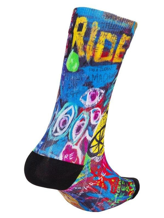 8 Days Blue Cycling Socks| Cycology Clothing AUS